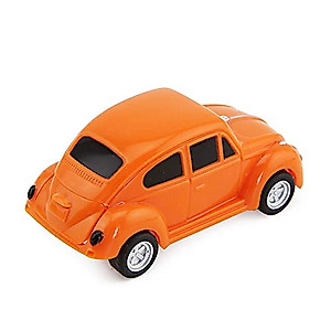 CHUYI Cool and Unique Car Shape 64GB USB 2.0 Flash Drive Novelty Pen Drive Funny Memory Stick Cute Jump Drive Thumb Drive U Disk Xmas Gift (Orange)