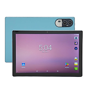 Tablet 10.1 inch AndroidTablet PC, Computer Tablets 8GB RAM 256GB ROM with Dual Camera, 4G LTE 5G WiFi Office Tablet with 7000mAh Lithium Battery, Pefect Gift (Blue)