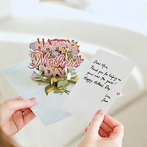 Lovepop Happy Mother's Day Hydrangeas Pop-Up Card, 5 x 7”, Unique Flower Card for Mom or Daughter