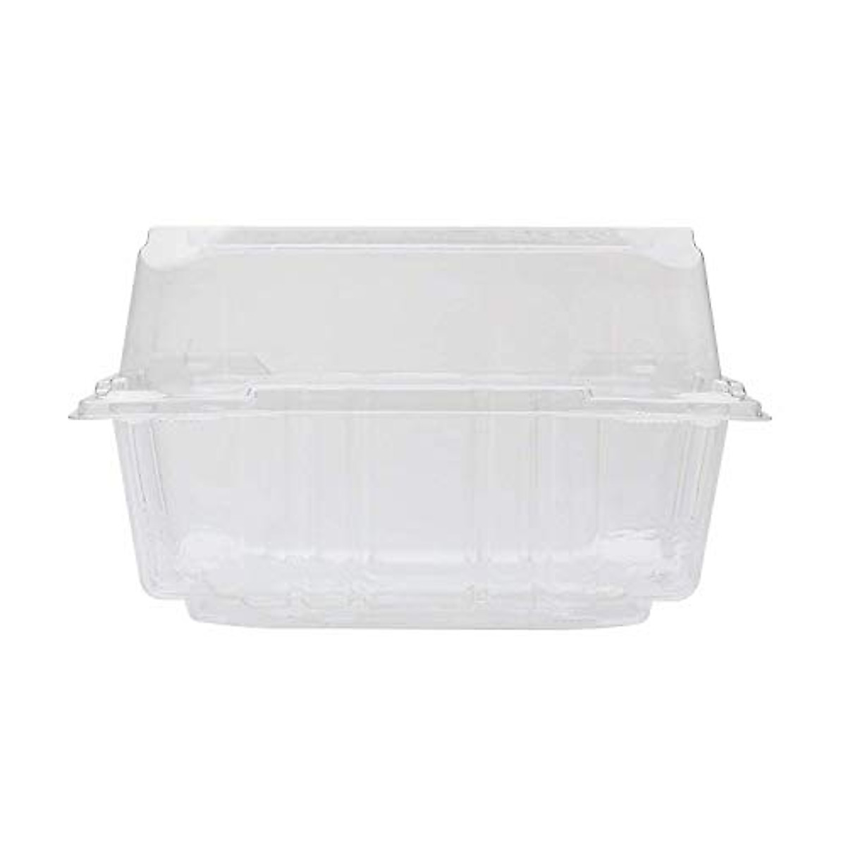 Karat FP-HC66PET-1C 6''X 6'' Pet Hinged Containers (Case of 500)