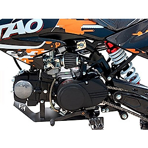 HHH TAOTAO DB 17 Adult Youth Kids 125cc Dirtbike Gas Dirt Bike Pit Bike Manual 4 Speed (Green)