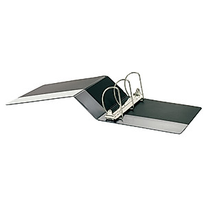 Office Depot® Brand Durable View D-Ring Binder, 5" Rings, 39% Recycled, Black