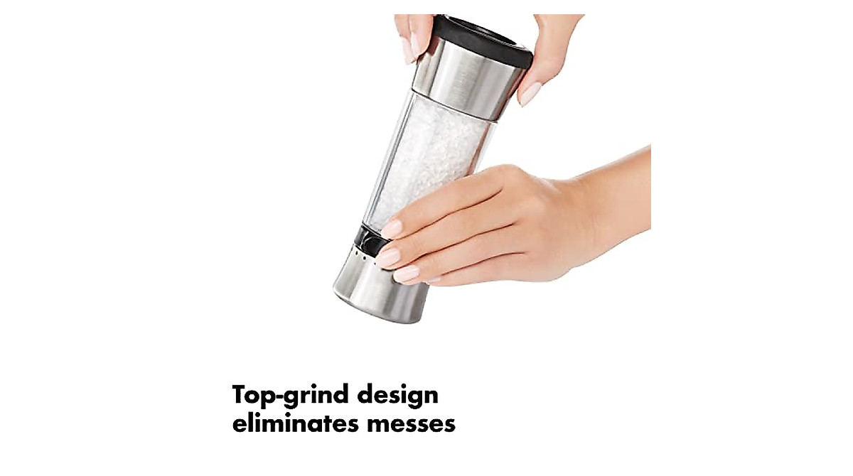OXO Good Grips Adjustable Salt & Pepper Mill Set - Precision & Ease