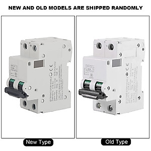 Miniature Air Circuit Breaker, 1pc 250V DC 2P Low Voltage 16A/32A/63A, Solar Energy Switch Short Circuit (32A)
