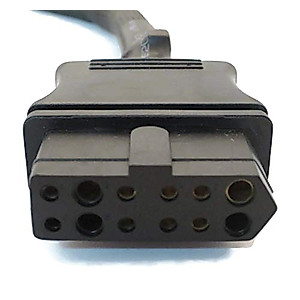 Professional Parts Warehouse Aftermarket Fisher 9-Pin Vehicle & Plow Side Repair Harnesses 22336K, 22335K