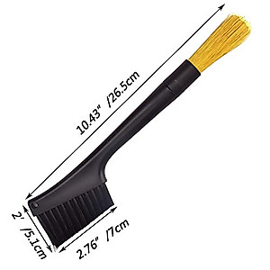 Coffee Machine Cleaning Brush, Dusting Espresso Grinder Brush Accessories for Bean Grain Coffee Tool Barista Home Kitchen