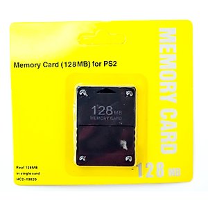 OLD SKOOL 128MB Memory Card Game Memory Card for Sony Play Station 2 PS2