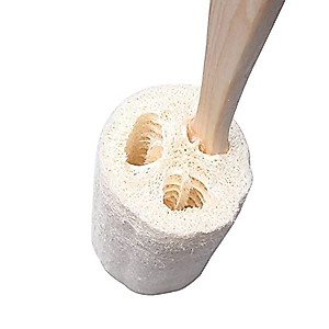 INGVY Dry Brushing Body Brush ExfoliatingBack Sponge Scrubber Brush Body Shower Bath Tools