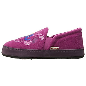 Acorn Unisex-Kid's Colby Gore Moc Slipper, Magenta Elephant, 12-13 Little Kid