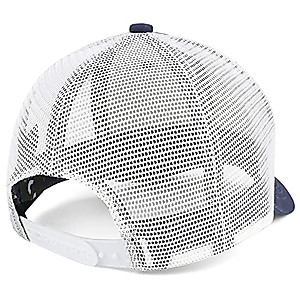 Chsetes Atlanta Hat Women Men Youth Embroidered Baseball Cap Mesh Trucker Hats Adjustable Snapback Hat Navy Blue Apparel Gifts