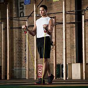 Lifeline Max Flex 4' R7 Cable Kit, 70 lb, Yellow