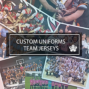 Unisex Classic Full Printed Basketball Volleyball Jersey Short Set Gift (Yello-Purple) One Size