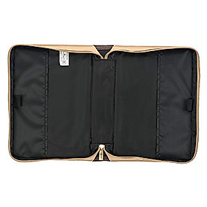 Christian Art Gifts Men's Classic Bible Cover for I Know The Plans Jeremiah 29:11, Brown Faux Leather, Large