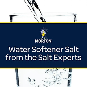 Morton Clean and Protect Plus Rust Defense Water Softener Salt Pellets 40 lb (2 Pack)
