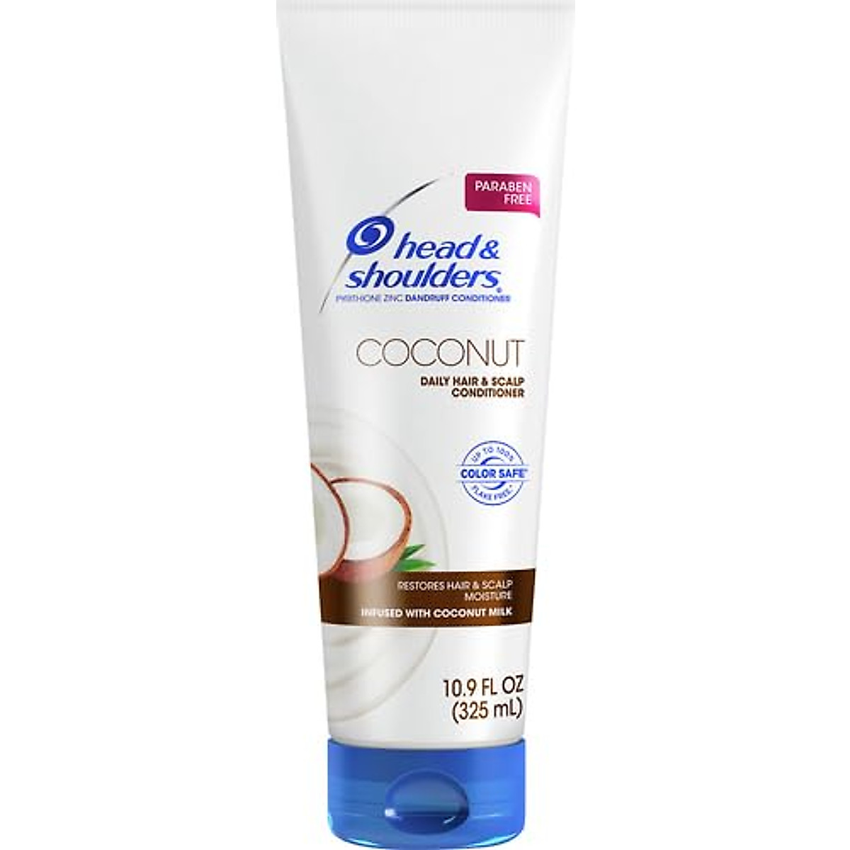 Head & Shoulders Coconut Fresh Anti-Dandruff Paraben Free Conditioner,10.9 fl oz