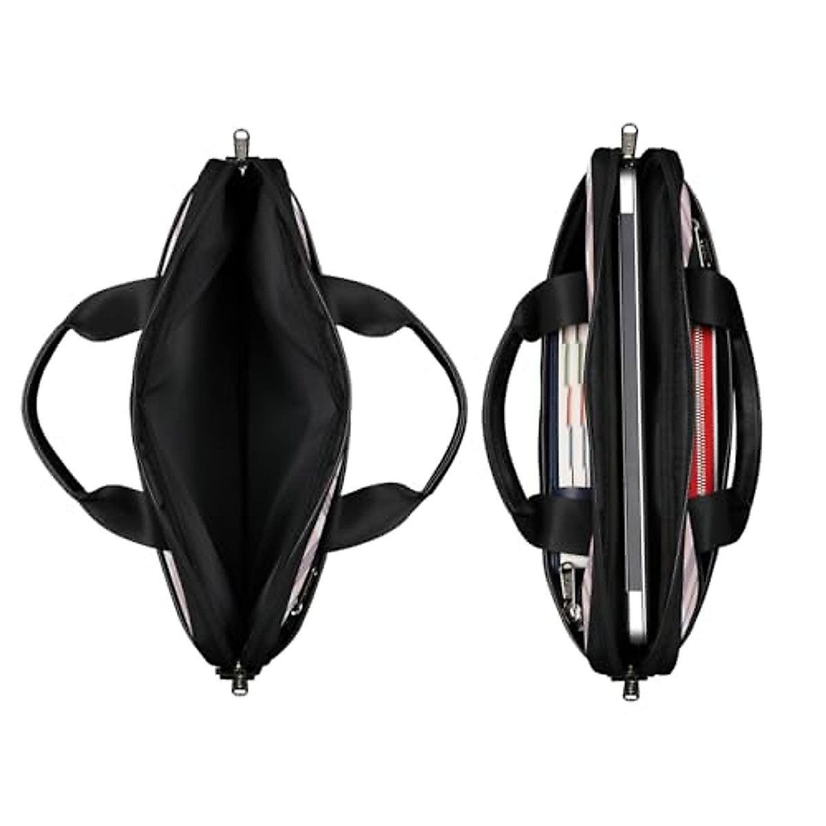 Checkered Pattern Laptop Computer Bag Waterproof Shoulder Messenger Bag 13-15 inch Durable Laptop Tote Bag with Shoulder Strap Handle Lightweight Crossbody Briefcase