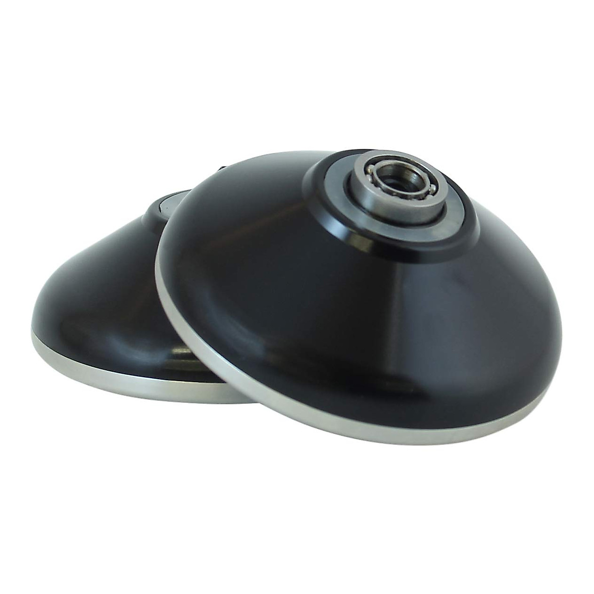 Black Yoyo King Ghost Bi Metal Aluminum and Steel Professional Trick Yoyo with Ball Bearing Axle and Extra String