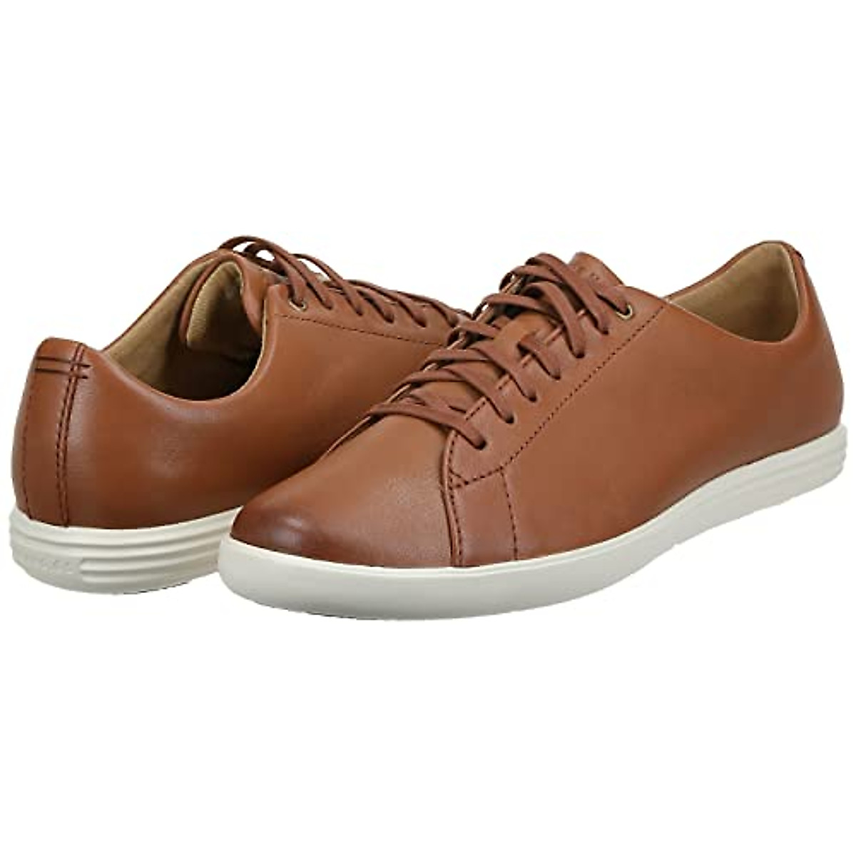Cole Haan mens Grand Crosscourt Ii Sneaker, Tan Leather Burnsh, 10.5 US