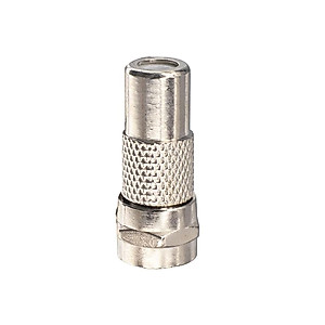 CHILDMORY AC Adapter Power Supply with F Plug Female Adapter F Type Male Coax to RCA Female Jack RF Video TV Connector for Atari 2600 System Console US Plug