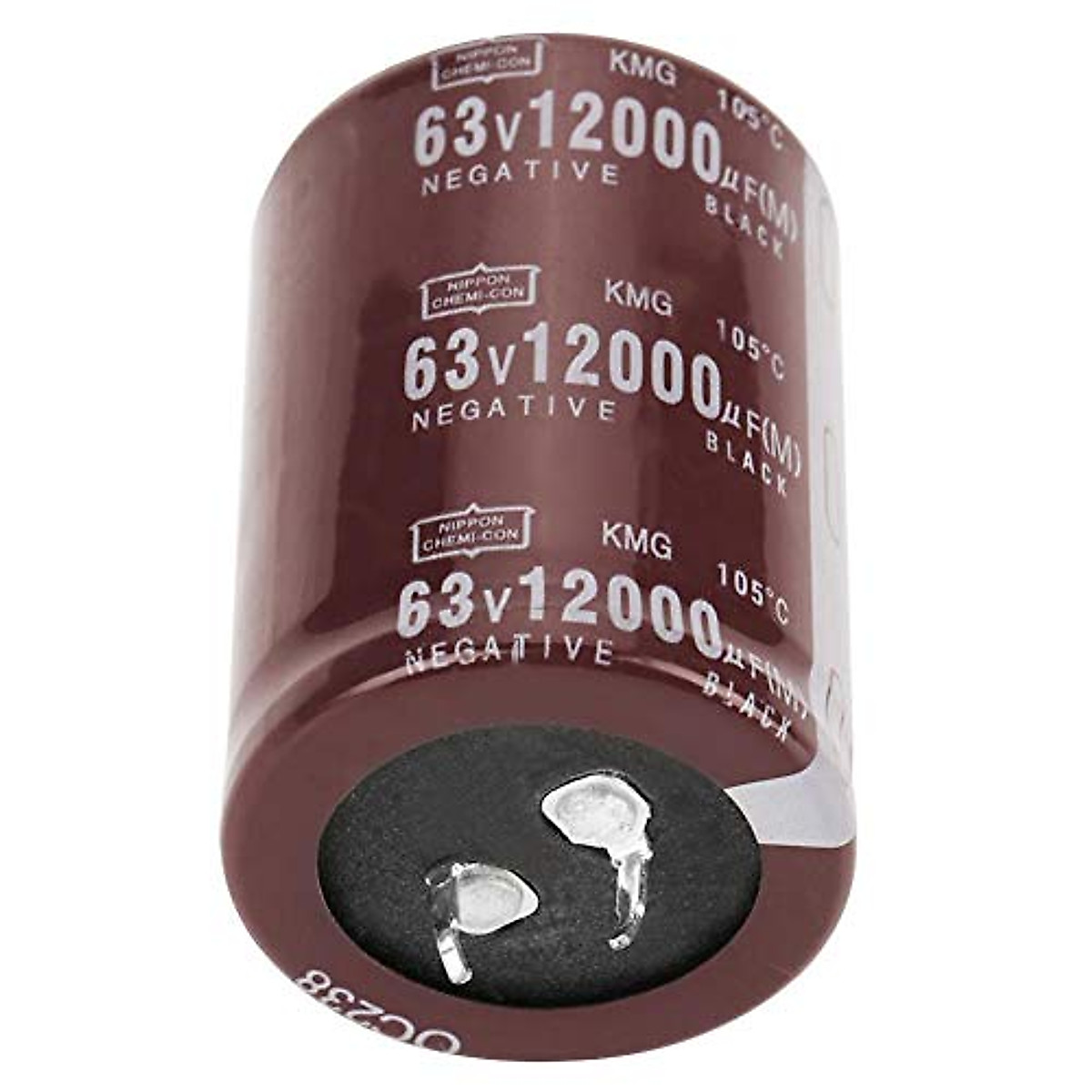 2pcs 12000uf 63V HiFi Electrolytic Capacitors Audio Capacitor Electronic Component for Circuit Control