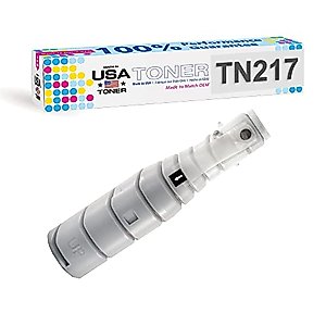 MADE IN USA TONER Compatible Replacement for Konica Minolta Bizhub 223, 283, TN-217, TN217 A202031 (Black, 1 Cartridge)