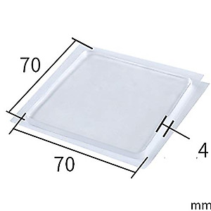 Toxz 4pcs Washing Machine Shock Proof Pads,Refrigerator Anti-Slip Mat,Table Cabinet Chair Furniture Cushion,PU Material,Shock Absorbers