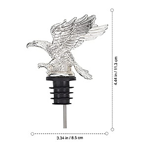 Wine Stopper Wine Bottle Pourer: Wine Aerator Pourer Eagle Shaped Bottle Stopper Liquor Pour Spout Wine Cocktail Dispenser for Home Bar