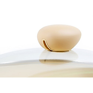 Neoflam Retro 2qt Non-Stick Ceramic Coated Low Stockpot with Integrated Steam Vent Glass Lid, Silicone Hot Handle Holder Included, Saute Pot, Casserole, Dutch Oven, Cookware for Pasta, Stew, Mint Blue