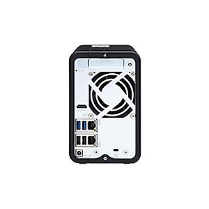 QNAP TS-253D-4G 2 Bay NAS for Professionals with Intel® Celeron® J4125 CPU and Two 2.5GbE Ports (TS-253D-4G-AMZ-US)