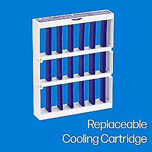 Arctic Air Pure Chill XL Evaporative Air Cooler - Powerful 4-Speed, Quiet, Lightweight Oscillating Portable Cooling Tower - Hydro-Chill Technology For Bedroom, Office, Living Room & More