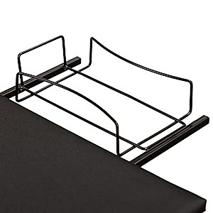 ALIMORDEN Laundry Sorter with Folding Ironing Board Iron Rack, Laundry Hamper Organizer with Sturdy 3 Clothes Bags and 4 Wheels for Laundry Room Black