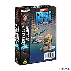 Marvel Crisis Protocol: Crystal & Lockjaw Character Pack