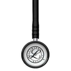 3M Littmann Classic II Pediatric Stethoscope, 2113, Stainless Steel Chestpiece, 28" Black Tube