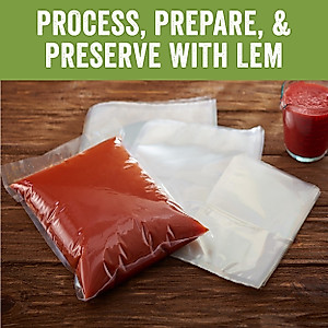 LEM Products MaxVac Pro Chamber Vacuum Sealer Bags, 8 x 10 Inches, Compatible with Chamber Vacuum Sealers Only, 250 Count