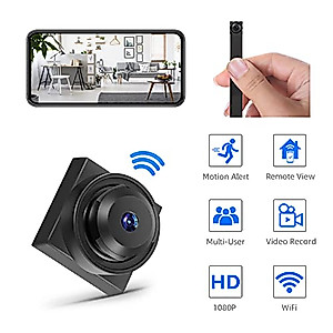 Mini Spy Camera Module, 1080P WiFi Hidden Camera Portable DIY Wireless Nanny Cam with App Live Streaming, Motion Detection Push, Self Video Recording (Compatible with Android/iOS)