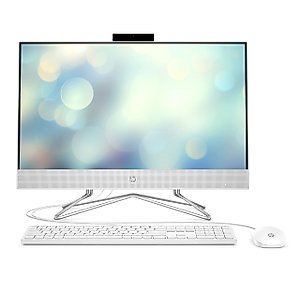 HP All-in-One 24 inch Desktop, 11th Generation Intel Core i5-1135G7 Processor, Intel Iris Xe Graphics Graphics, 8 GB RAM, 512 GB SSD, Windows 11 Home (24-df1370, Snow White)