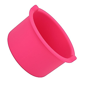 Wax Warmer Replacement Pot, Wax Warmer Inner Pot Wax Warmer Silicone Bowl Silicone Wax Pot Silicone Heat Resistant Easy Neat Wax Heating Machine Inner Pot