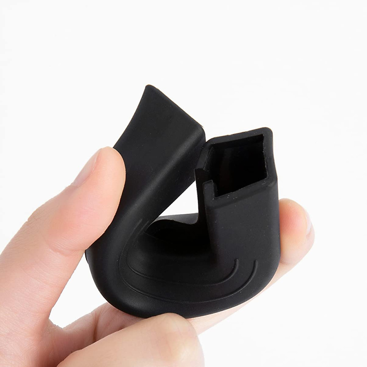 Hemoton 1 Pair Pot Earrings Silicone Assist Handle Holder Hand Covers Fry Pan Handle Cover Hot Handle Holder Pot Handle Grip Pot Sleeve Grip Handle Silicone Case Insulation