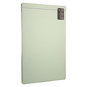 Portable Tablet, 10.1 Inch Tablet 6GB RAM 128GB ROM for Android 11 Dual Cameras HiFi Speakers for Home (US Plug)