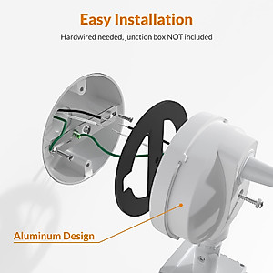 LEPOWER 45W Flood Lights Motion Sensor Outdoor Lights, 4800LM LED Security Light, Dusk to Dawn Motion Sensor Light, 3 Modes, 5000K, IP65 Waterproof, 3 Head Outdoor Flood Light for Garage Yard Porch