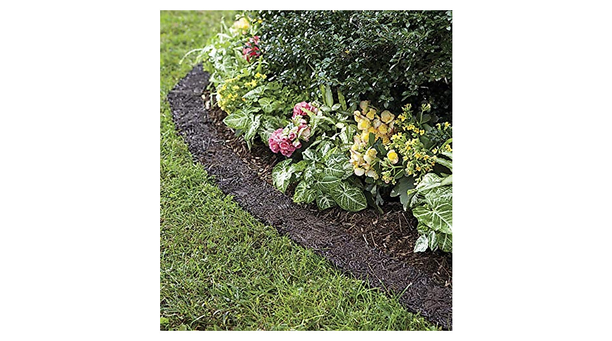 Buy Plow & Hearth Recycled Rubber Garden Mulch Border
