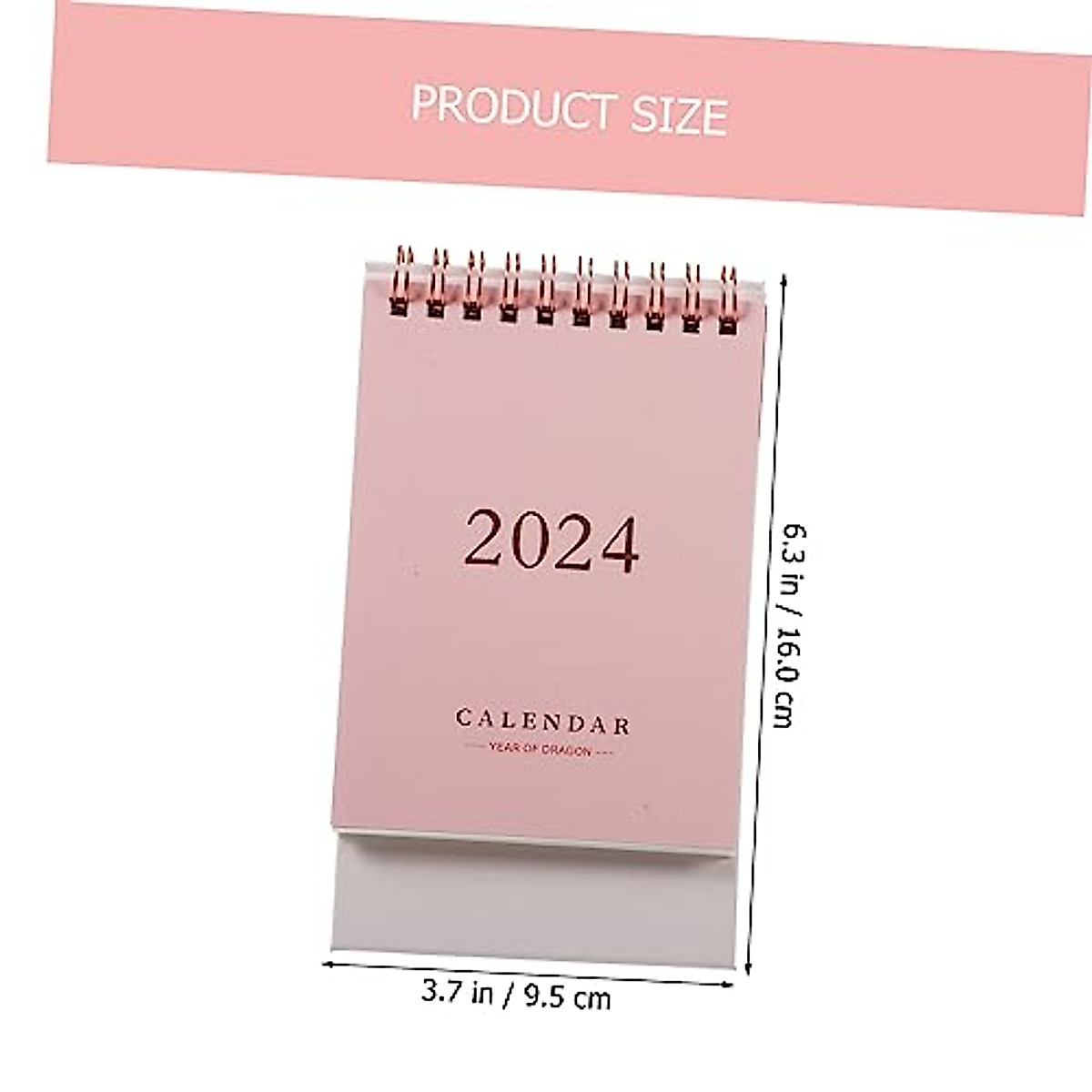 Didiseaon Easel Calendar 2024 Office Supplies Desk Calendar Daily Schedule Planner Mini Monthly Calendar Desk Pad Calendar To- Do Decor 2024 Desktop Calendar Scroll Simple Clamshell Paper