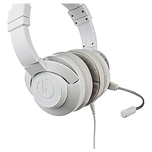 PowerA Fusion Wired Stereo Gaming Headset with Mic for PlayStation 4, Xbox One, X, Xbox One S, Xbox 360, Nintendo Switch, PC, Mac, VR, Android, and iOS - White - Xbox 360; Xbox