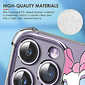 Coralogo for iPhone 14 Pro Max TPU Case Cute Cartoon Kawaii Character Funny Unique Fashion Fun Stylish Soft Cases Girls Girly Women Kids Phone Cover for iPhone 14 Pro Max 6.7 Inches(Dishini Family)