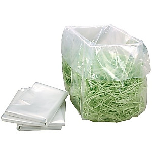 HSM 2117 Shredder Bags, 58 Gallon Capacity, 21 x 17 x 44 Inches,Clear