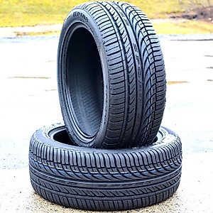 Set of 2 (TWO) Fullway HP108 All-Season Passenger Car Performance Radial Tires-185/60R15 185/60/15 185/60-15 84H Load Range SL 4-Ply BSW Black Side Wall UTQG 380AA
