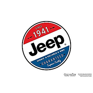 Tervis Jeep Colossal Triple Walled Insulated Tumbler Travel Cup Keeps Drinks Cold & Hot, 20oz - Legacy, Stainless Steel