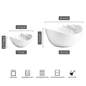 YHOSSEUN 3 Tier Serving Stand Tiered Serving Stand + Tierd Serving Bowl Set Porcelain Chip and Dip Serving Set