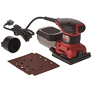 Milwaukee 6033-21 3 Amp 1/4 Sheet Orbital 14,000 OBM Compact Palm Sander with Dust Canister (2 Sheets of Sandpaper Included)