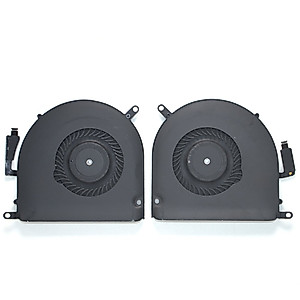 Padarsey Original Replacement CPU Cooling Fan Left and Right Set Compatible for 15" MacBook Pro A1398 2013 2014 2015 Series, Compatible Part Number KDB06105HCA03AEL KD06105HCA04AEM